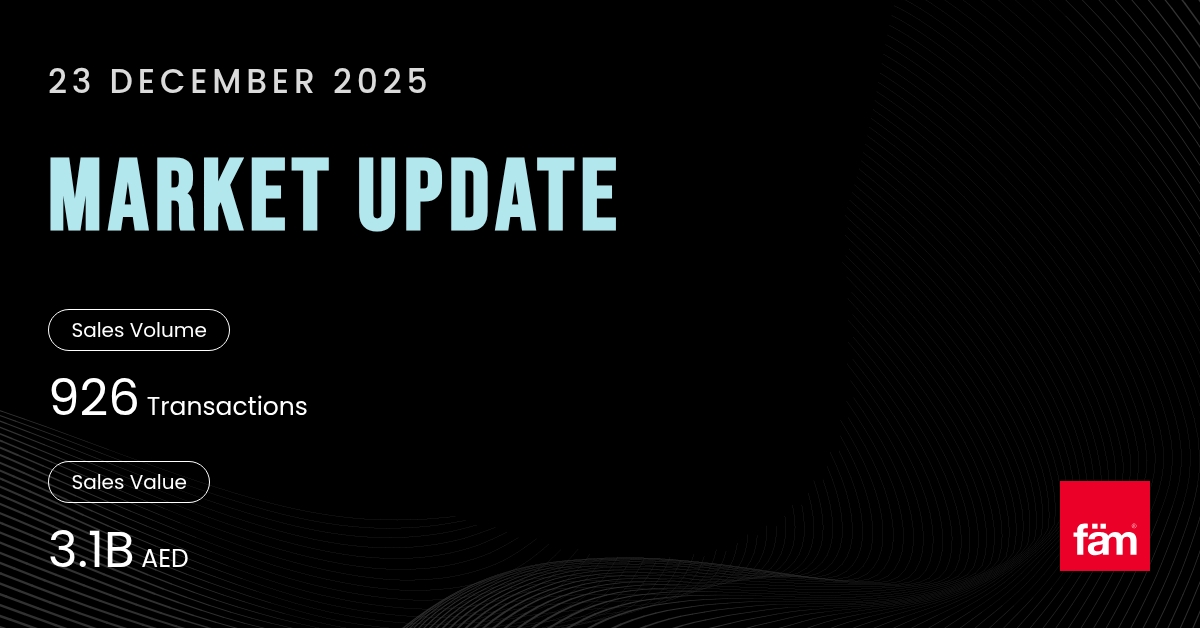 Tuesday, 23 December 2025 Dubai Real Estate Overview